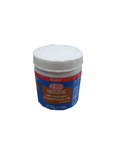 colorante artificial vegetal cafe caramelo bote – Dulcería la perla