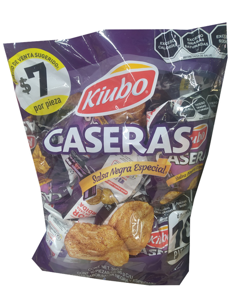 papas caseras salsa negra kiubo bolsa – Dulcería la perla