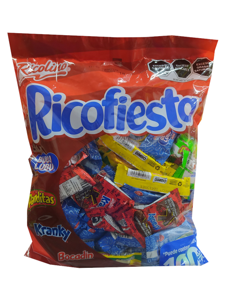 ricofiesta ricolino bolsa – Dulcería la perla